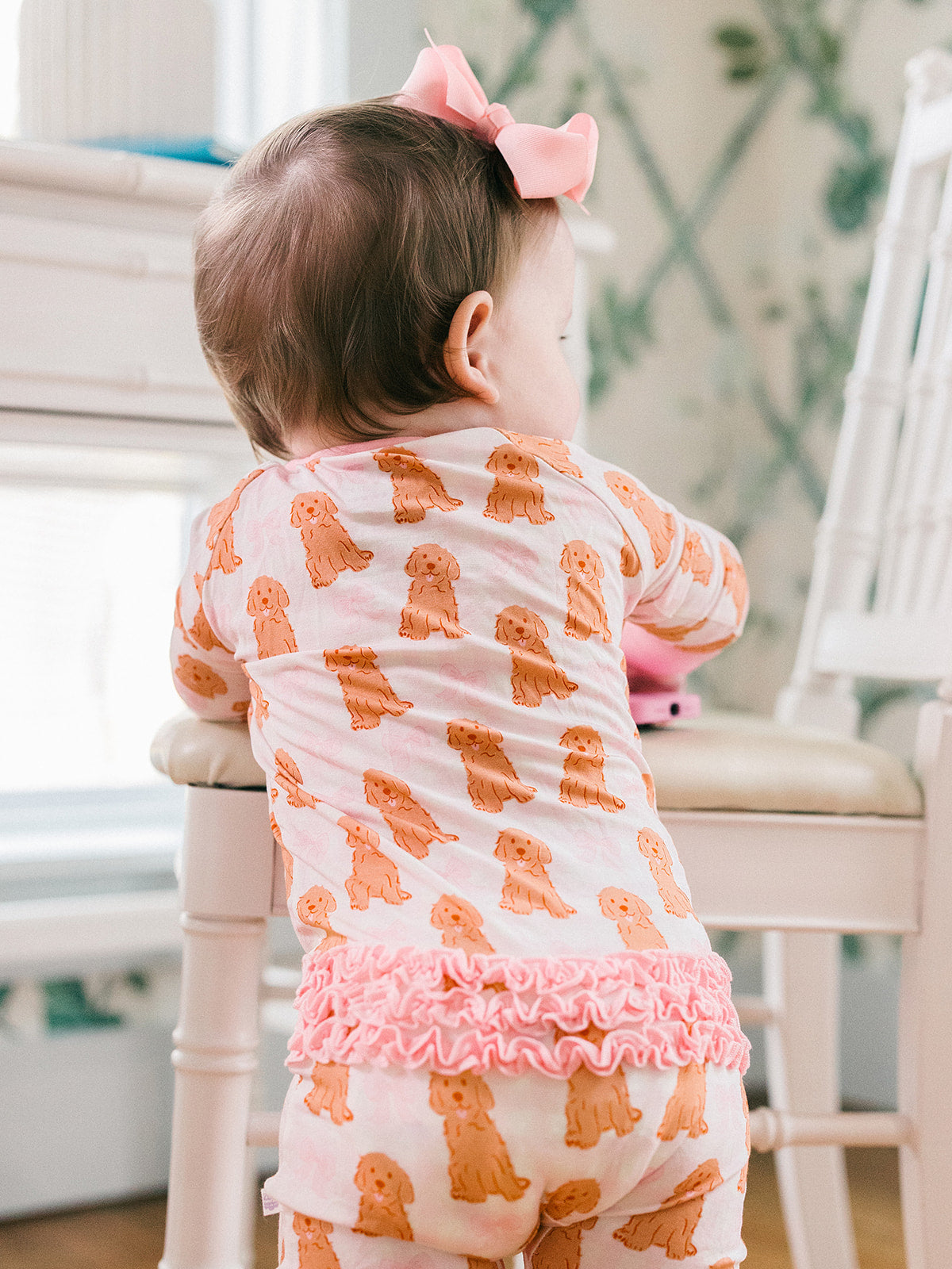 Pink Goldendoodle Bamboo Pajamas - Poppy Kids Co. – Lilly & Jace Kids ...