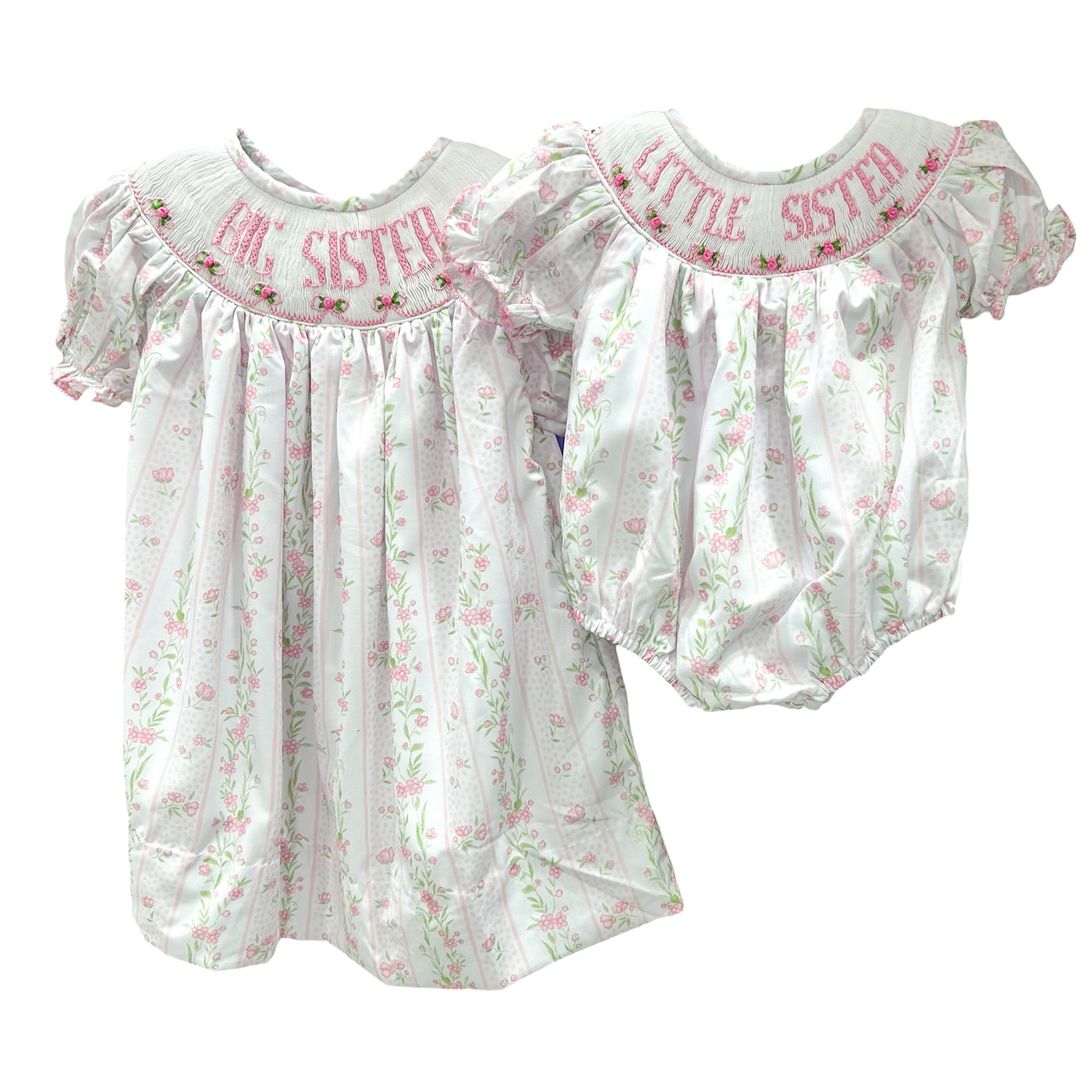 Smocked Newborn Little Sister Bubble - Poppy Kids Co. – Lilly & Jace ...