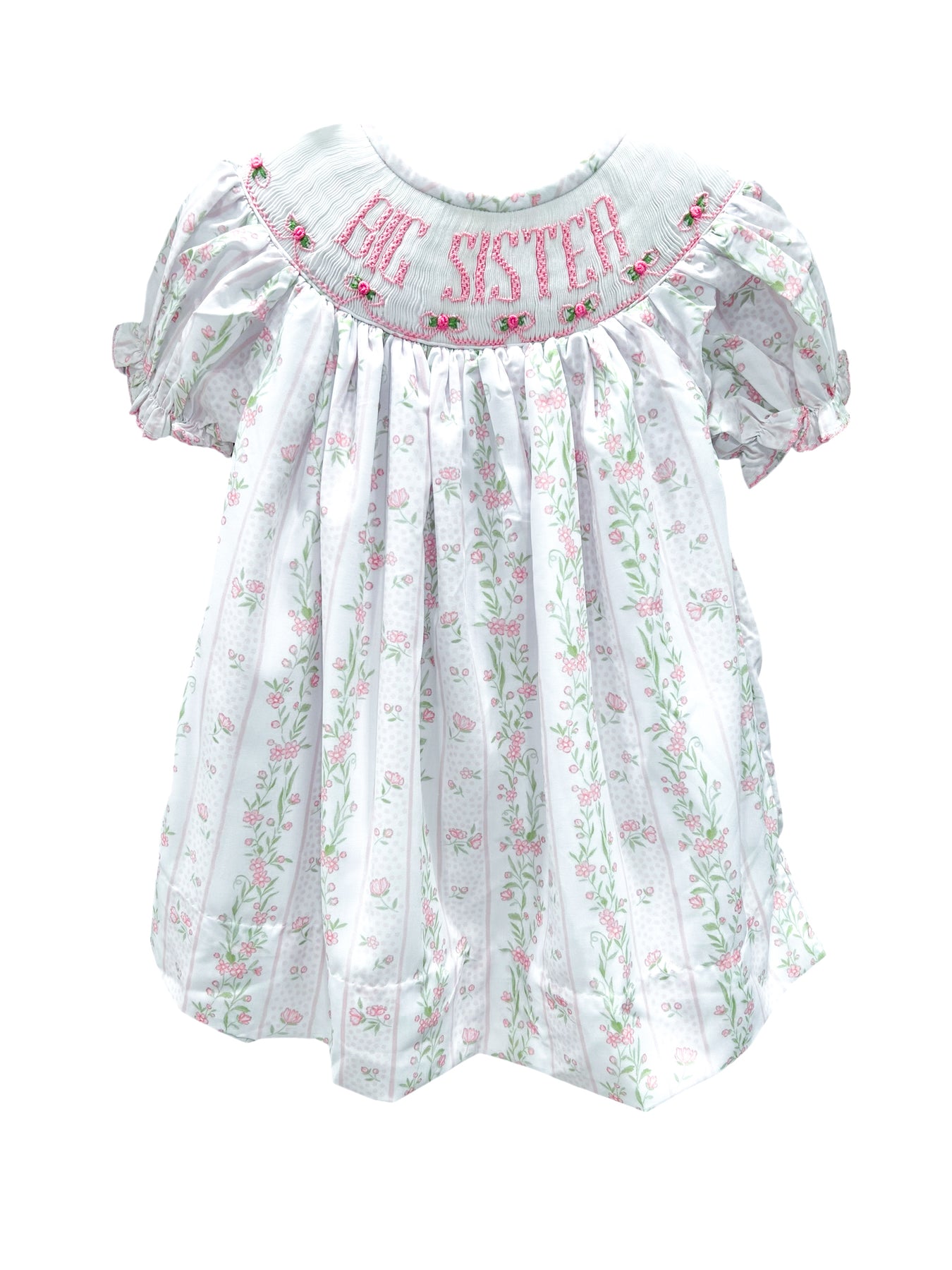 Smocked Big Sister Dress - Poppy Kids Co. – Lilly & Jace Kids Boutique