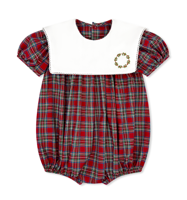 Girls Bubble in Woodstock Plaid - Lullaby Set – Lilly & Jace Kids Boutique